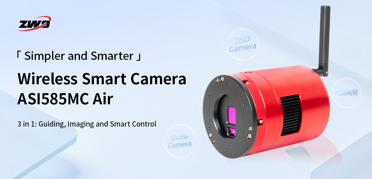 ZWO ASI 585MC AIR Wireless Smart Camera | First Light Optics