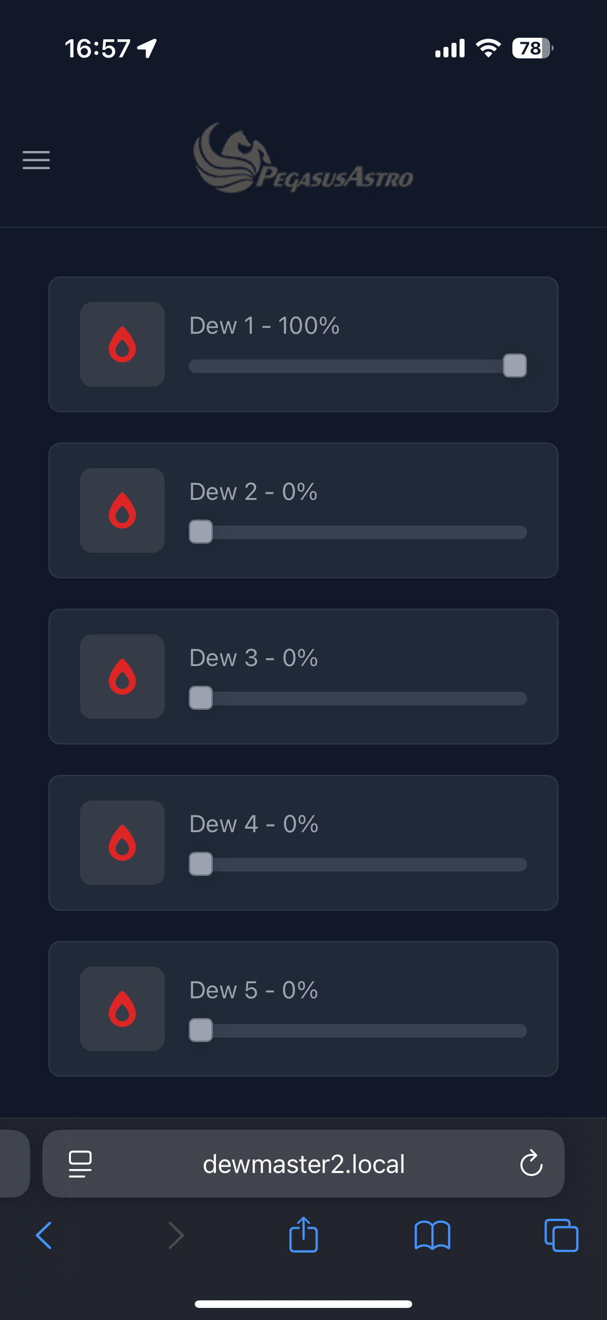 Pegasus DewMaster 2 Dew Heater Controller | First Light Optics