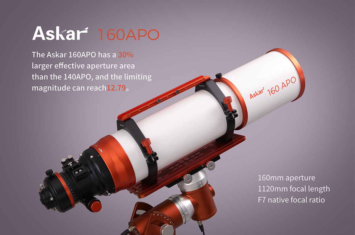 Askar 160 APO Triplet Refractor | First Light Optics