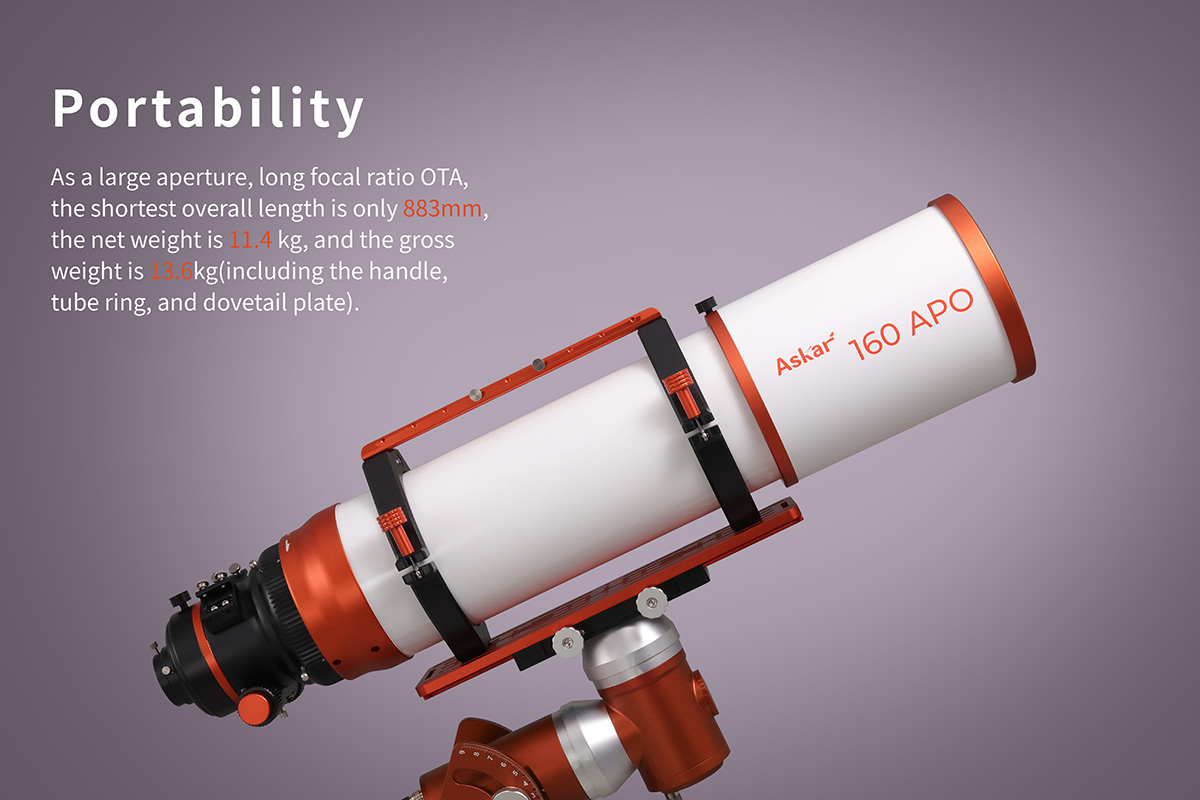 Askar 160 APO Triplet Refractor | First Light Optics