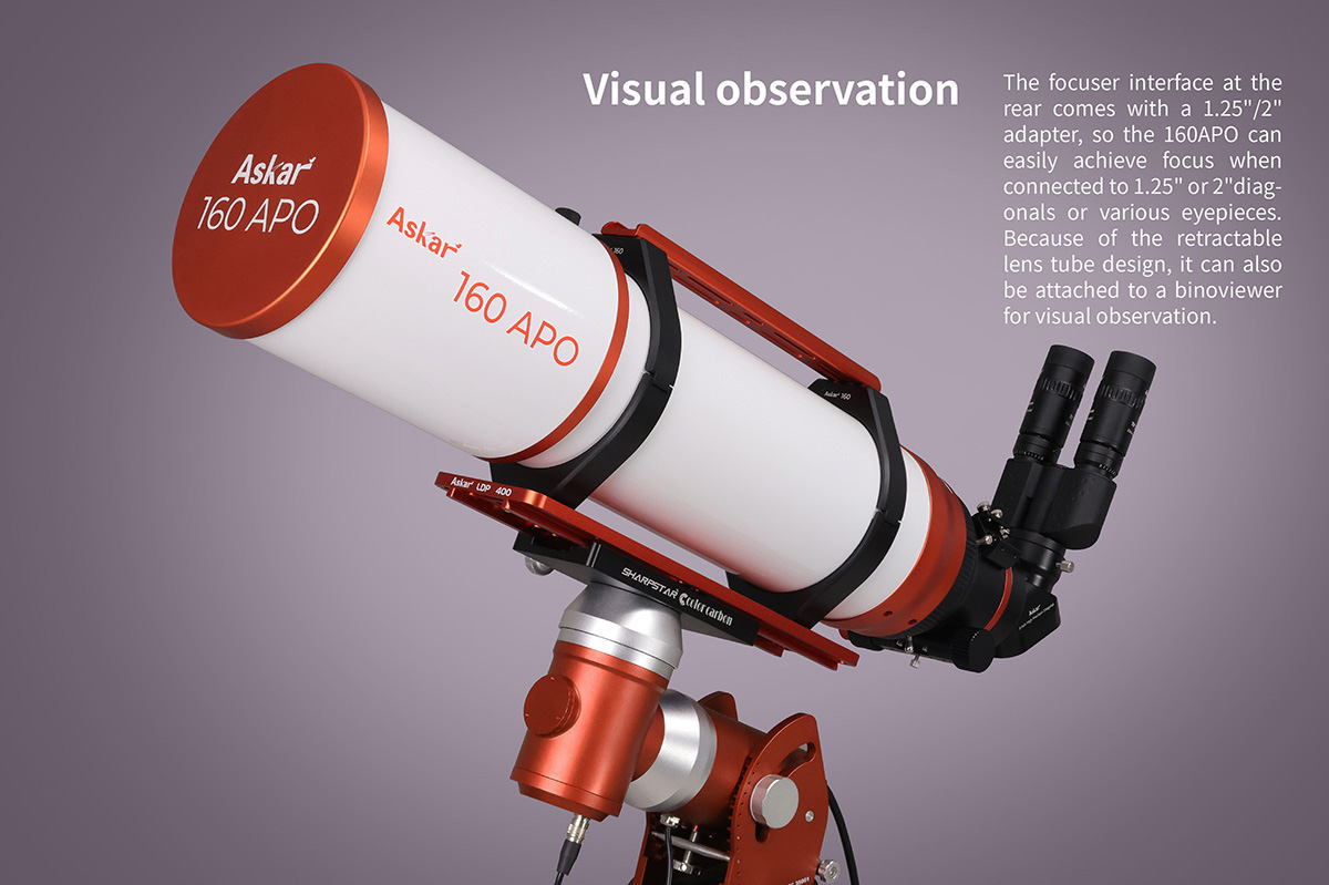 Askar 160 APO Triplet Refractor | First Light Optics