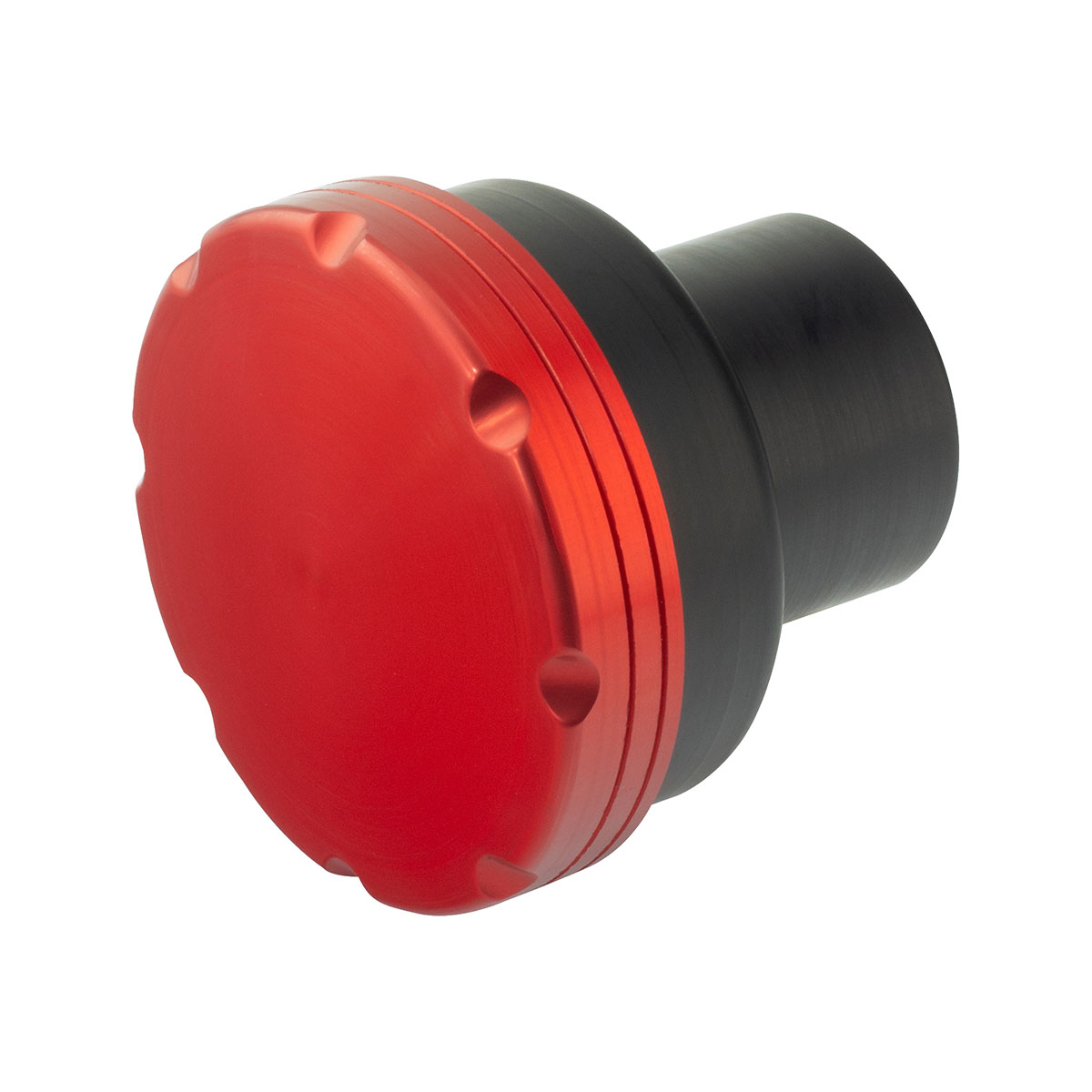 Astro Essentials Dual-Fit Desiccant Cap Red | First Light Optics