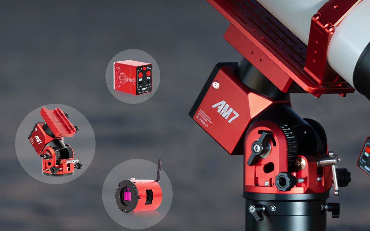 ZWO AM7 Harmonic Drive Equatorial Mount | First Light Optics
