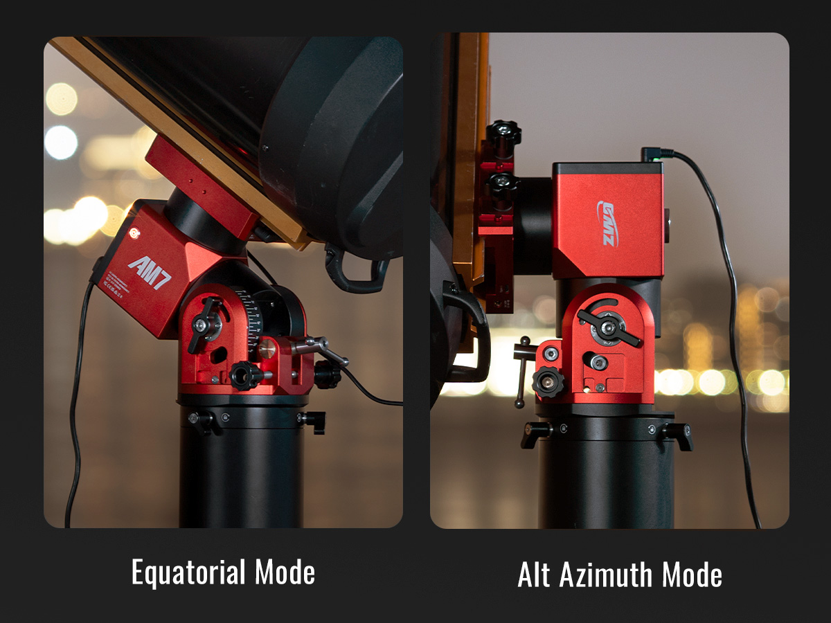 ZWO AM7 Harmonic Drive Equatorial Mount | First Light Optics