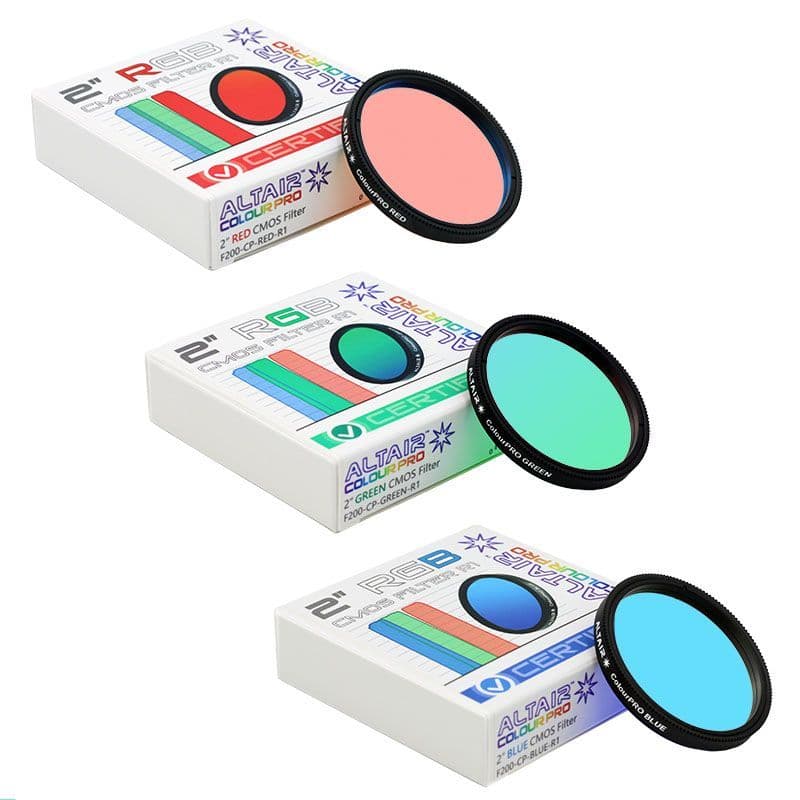 Altair Astro ColourPRO 2" RGB CMOS Filter Set | First Light Optics