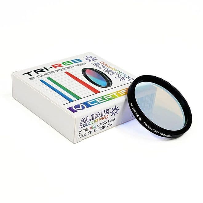 Altair Astro ColourPRO TRI-RGB Light Pollution Filter 2" | First Light ...