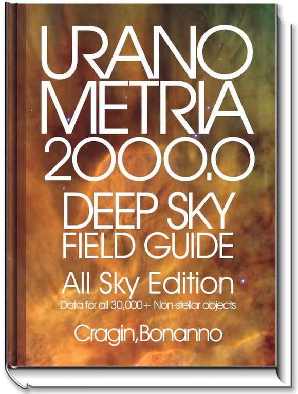 Uranometria 2000.0 Atlas - Deep Sky Field Guide - All Sky Edition | First Light Optics
