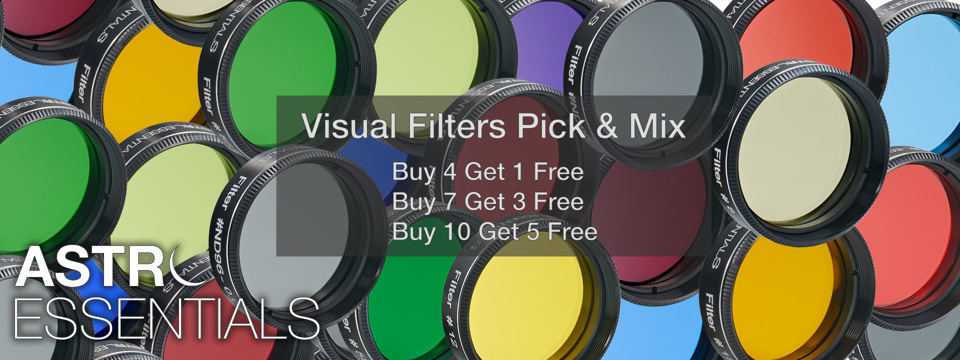 Astro Essentials Pick & Mix Telescope Filters for Sale Online | First ...