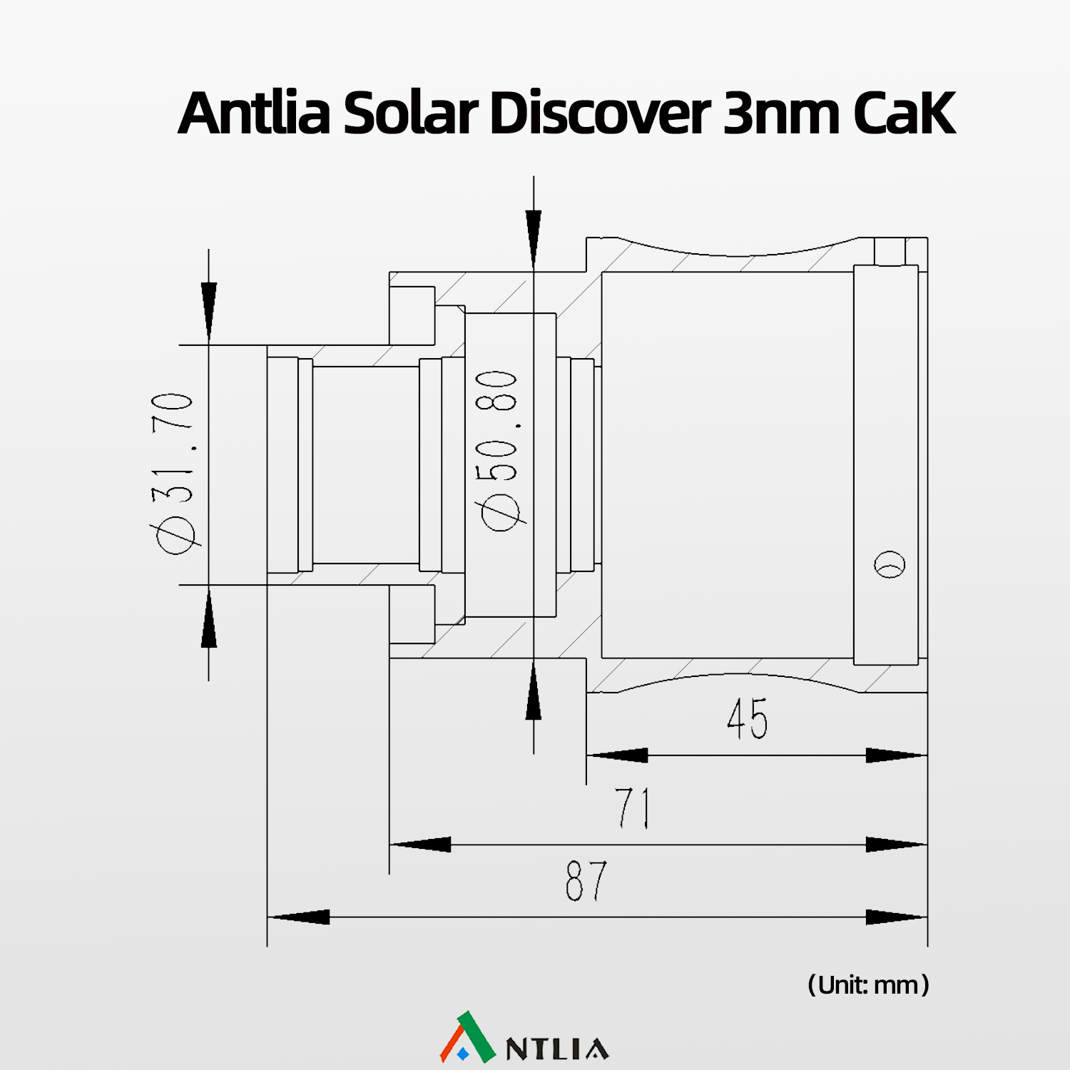 Antlia Solar Discover 3nm CaK Assembly | First Light Optics