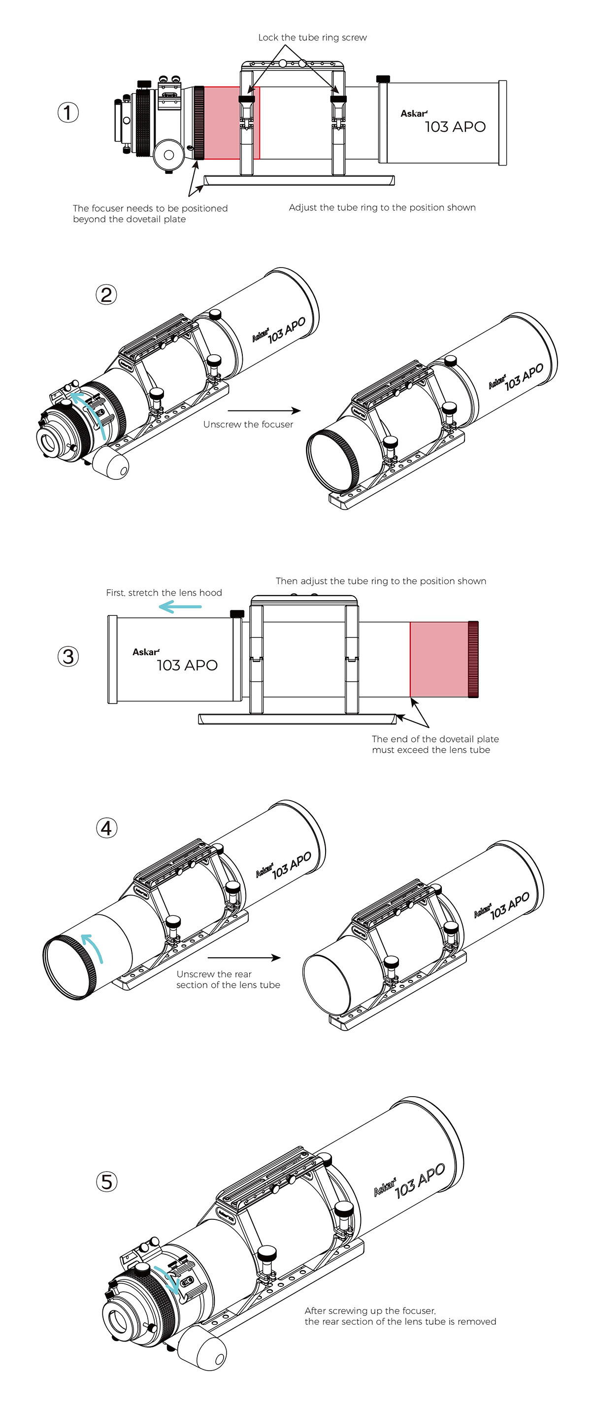 Askar 103 APO Triplet Refractor | First Light Optics