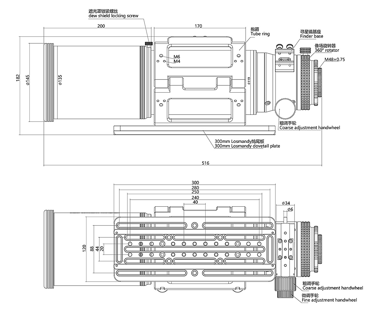 Askar SQA106 106mm f/4.8 Quintuplet Petzval Astrograph | First Light Optics