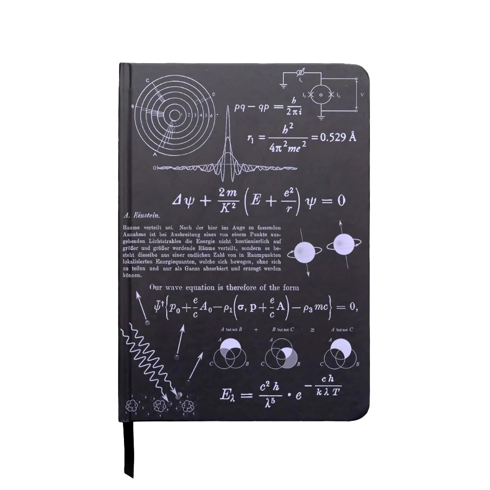 Atoms to Astronauts Quantum Physics A5 Hardcover Notebook | First Light ...