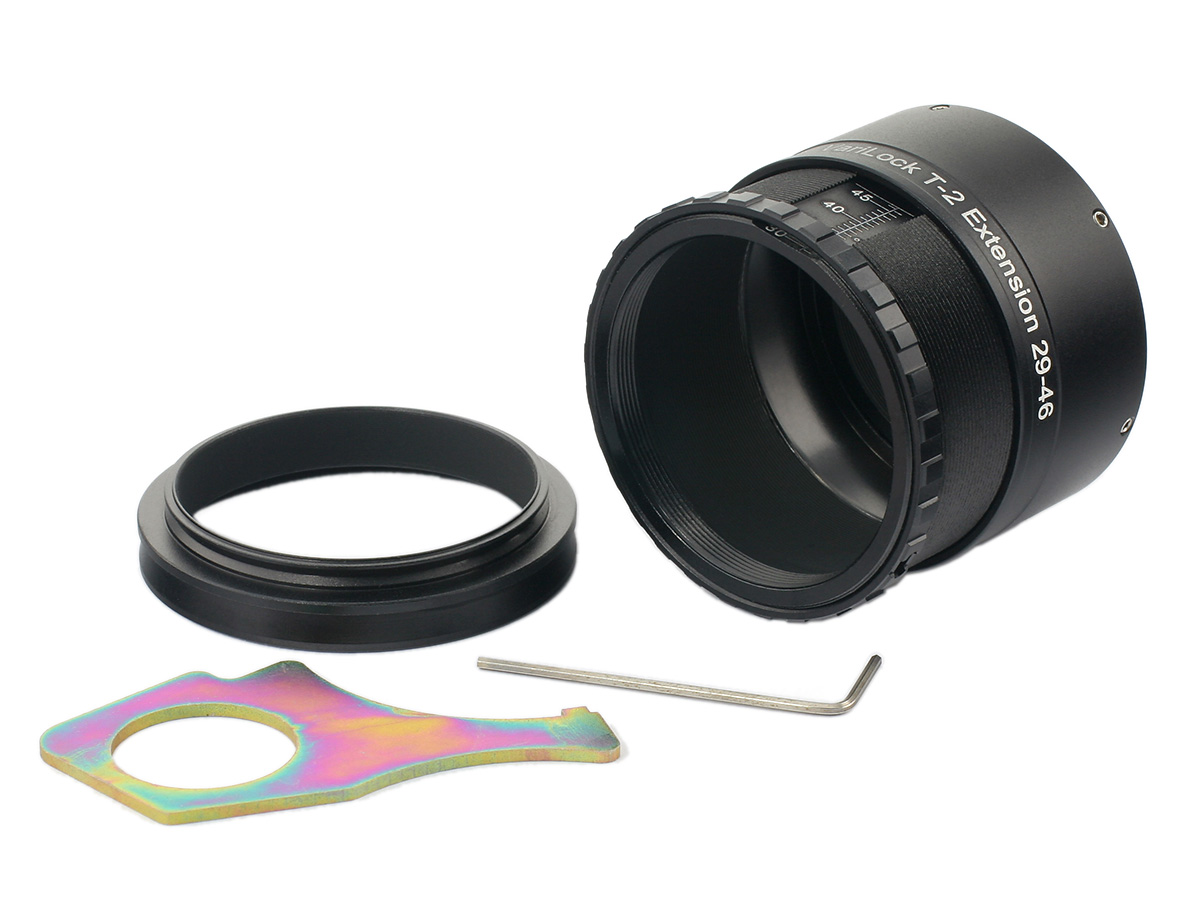 Baader T-2 VariLock Extension Tube - 29-46 mm | First Light Optics