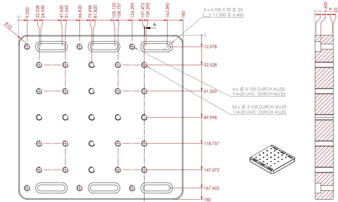 Baader Intermediate Plate for 8" Double Mounting Plate | First Light Optics