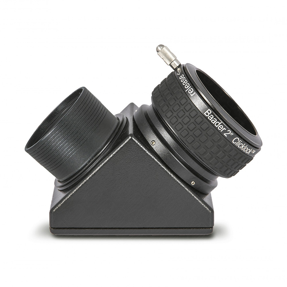 Baader 2" BBHS Prism Diagonal with 2" ClickLock Clamp | First Light Optics