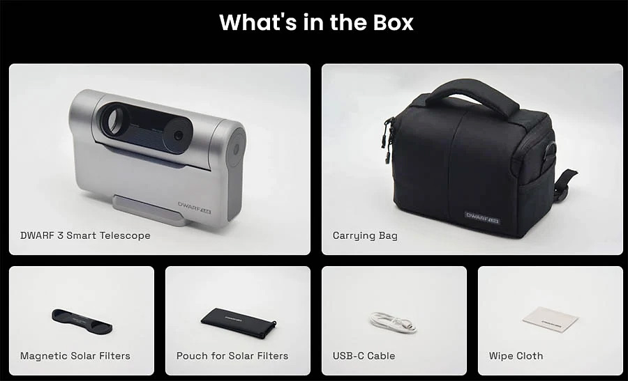 Dwarf 3 Smart Telescope | First Light Optics