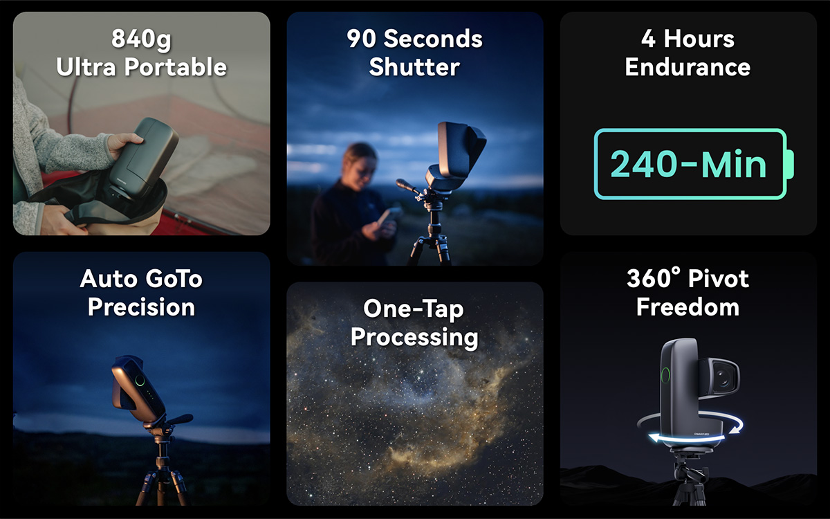 Dwarf Mini Smart Telescope | First Light Optics
