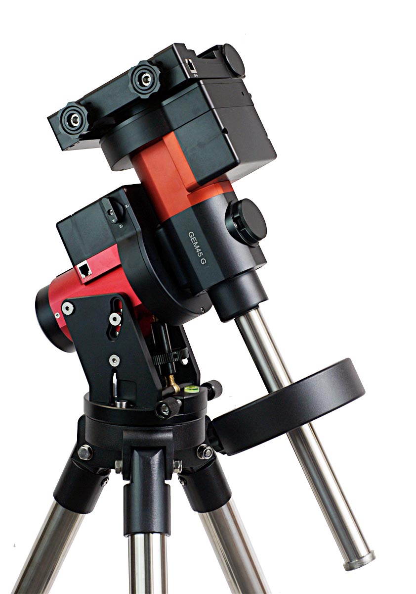iOptron GEM45 GEQ GoTo Mount with iGuider, LiteRoc Tripod & Case ...