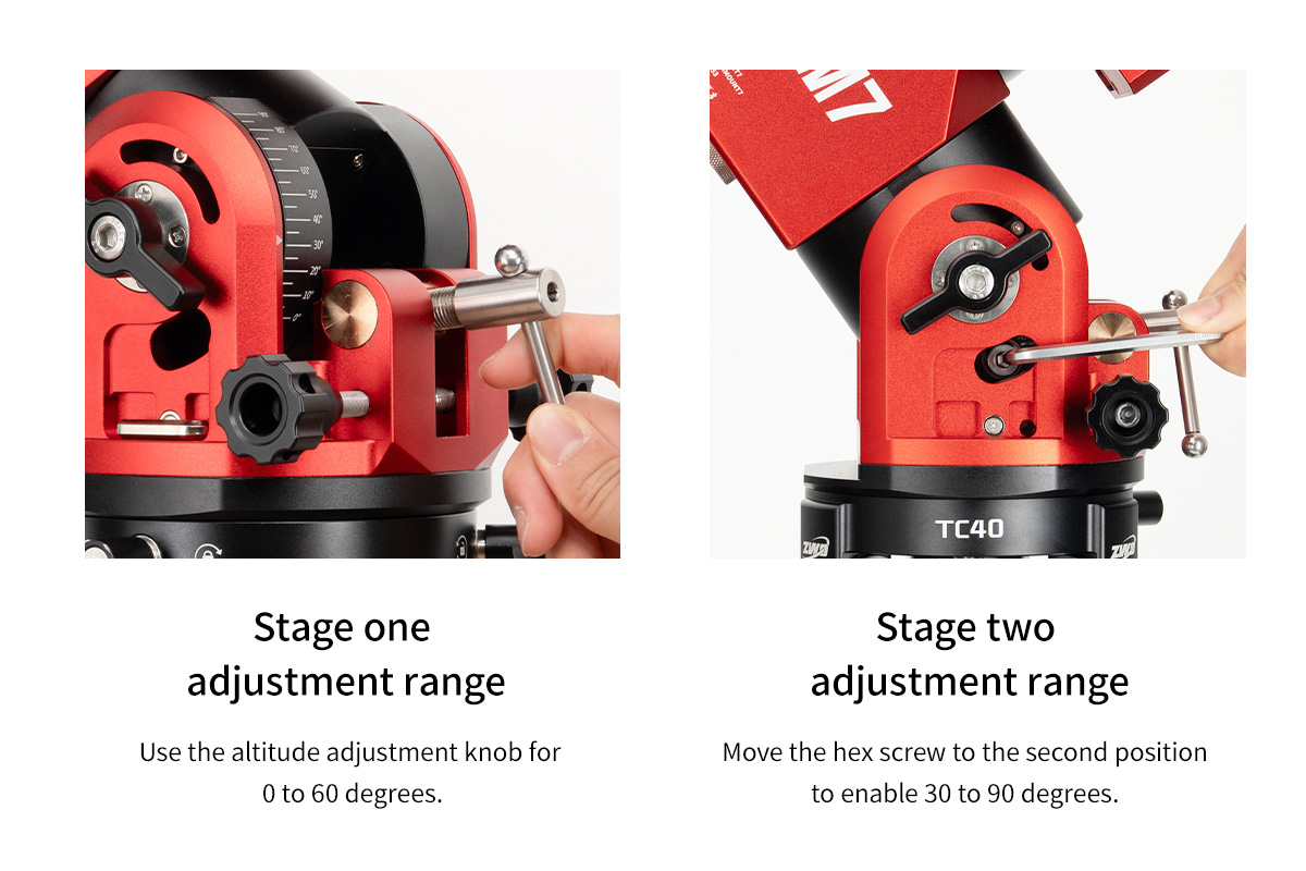 ZWO AM7 Harmonic Drive Equatorial Mount | First Light Optics