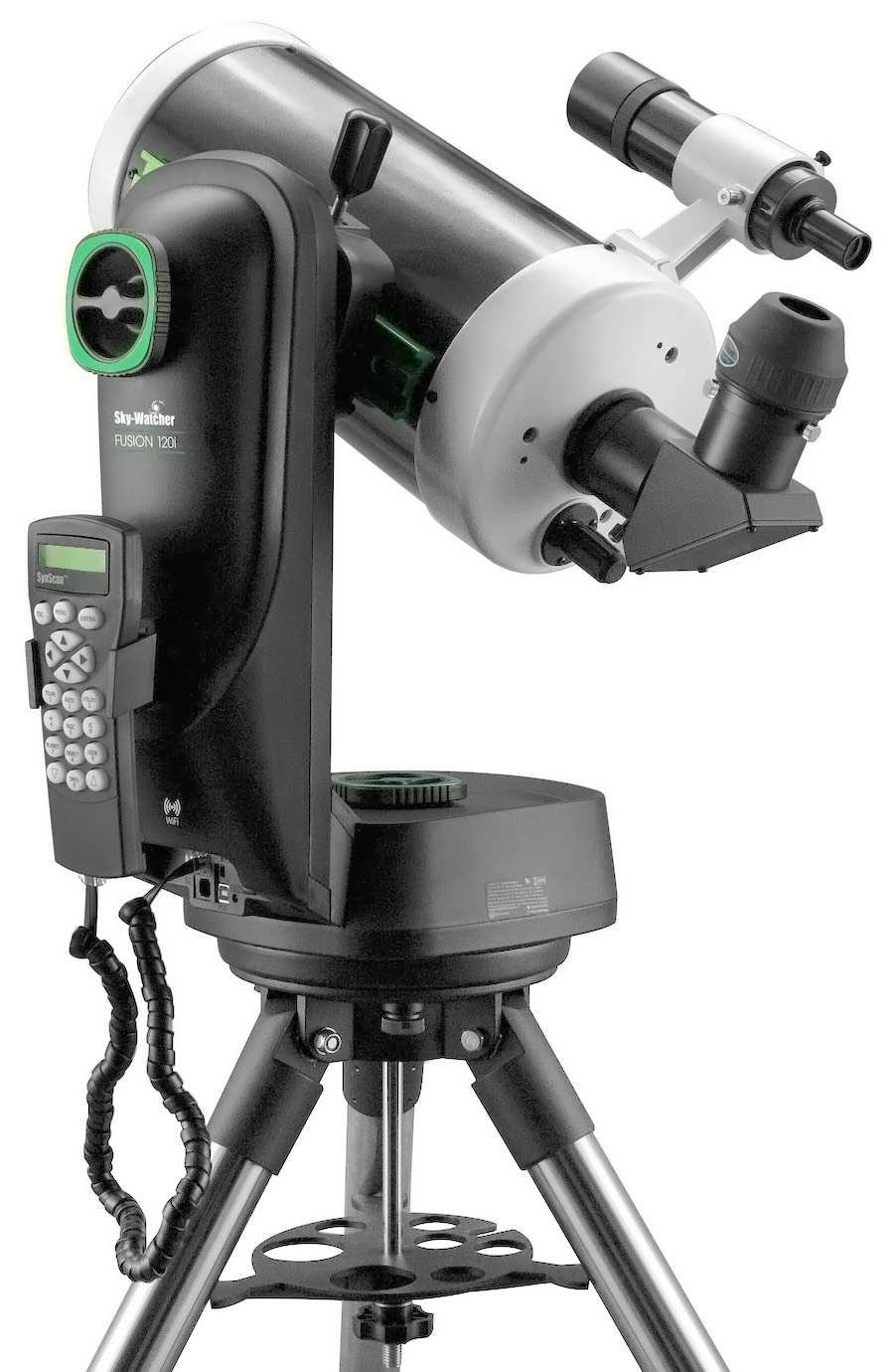 Sky-Watcher Skymax-150 Pro with Fusion-120i SynScan Mount & Tripod | First Light Optics