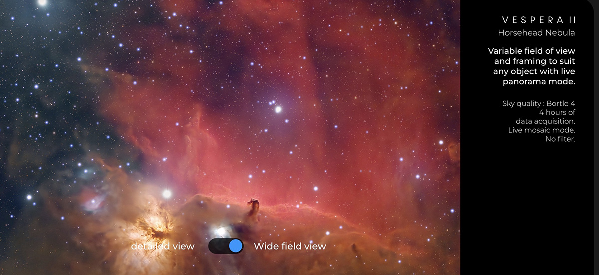 Vaonis Vespera II Smart Telescope | First Light Optics