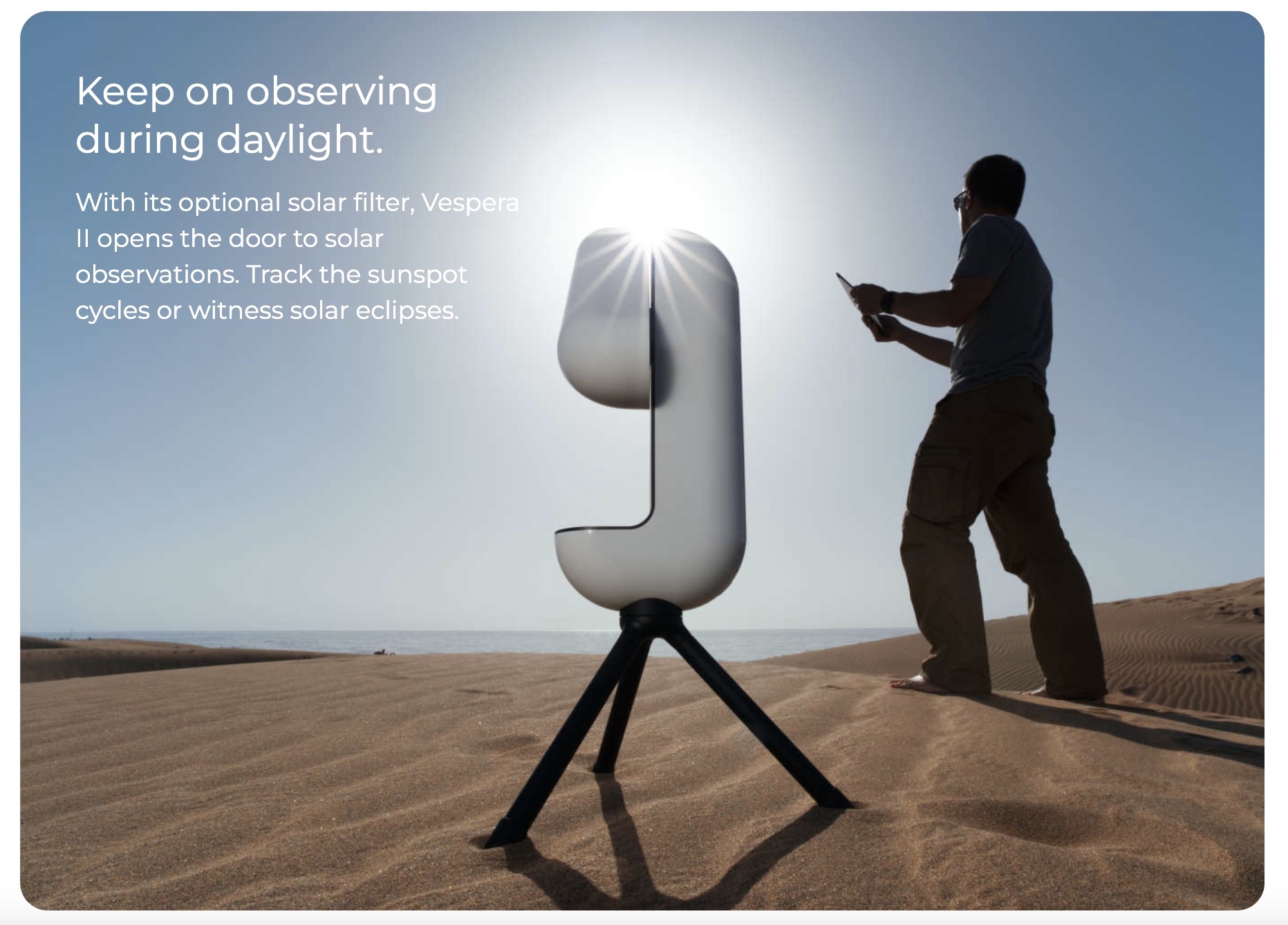 Vaonis Vespera II Smart Telescope | First Light Optics