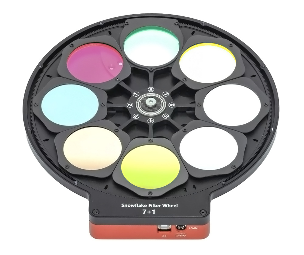 Wanderer Snowflake Ultra Low Profile Filter Wheel | First Light Optics
