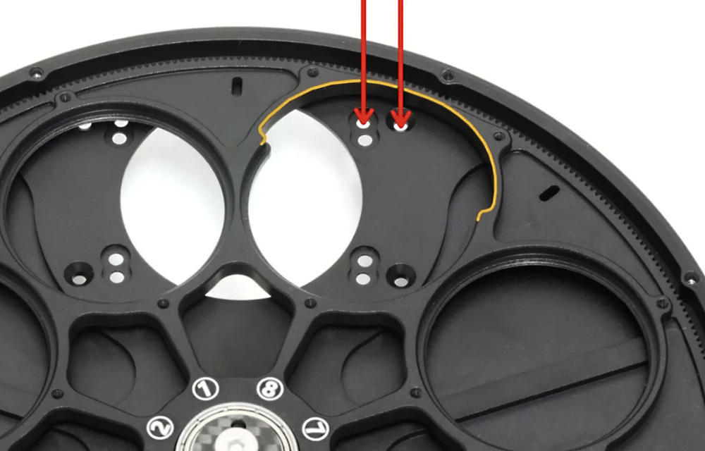 Wanderer Snowflake Ultra Low Profile Filter Wheel | First Light Optics