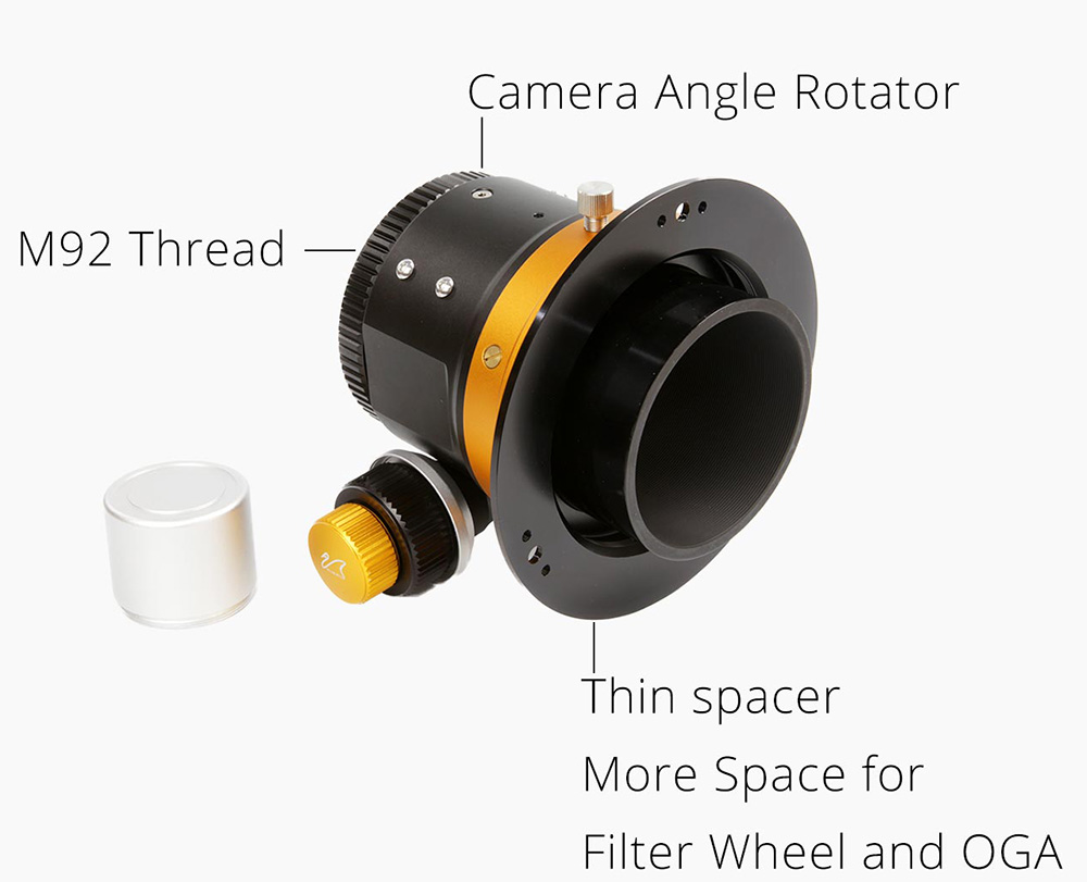 William Optics Focuser for StellaLyra / GSO RC Telescopes | First Light ...