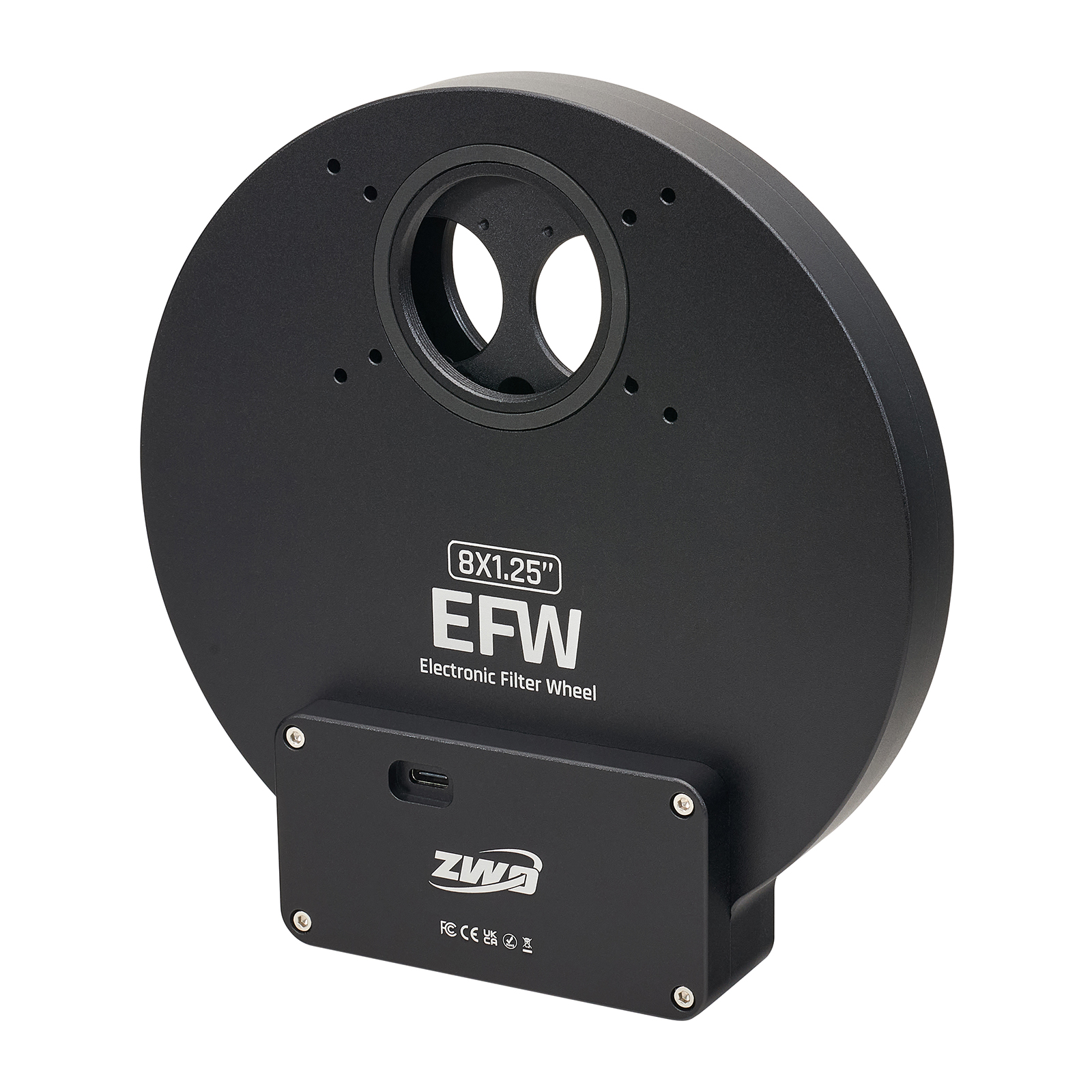ZWO Precision 8x 1.25" Filter Wheel (EFW) | First Light Optics